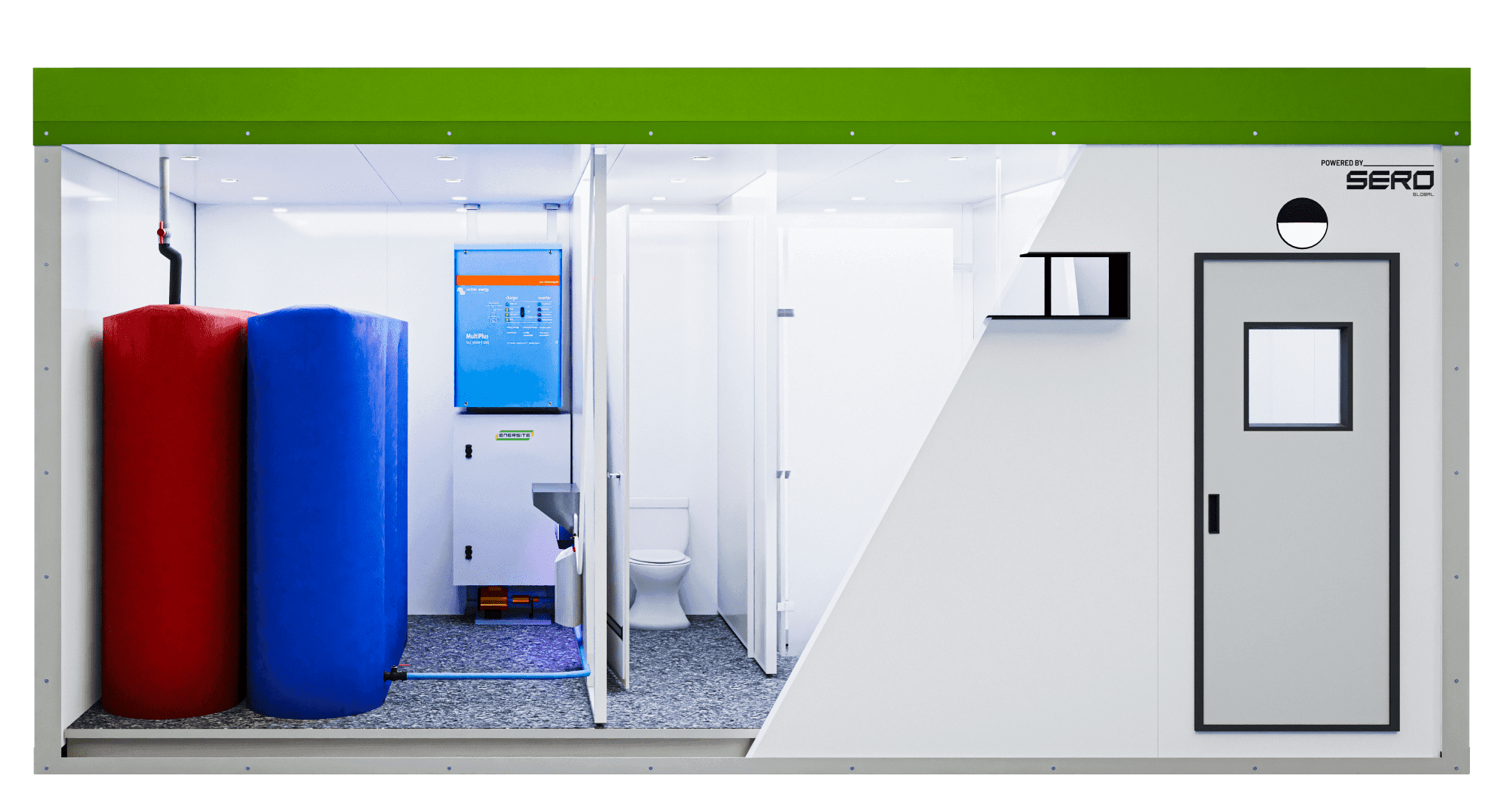 Enersite Modular Unisex Ablution 6x3m - SERO Global