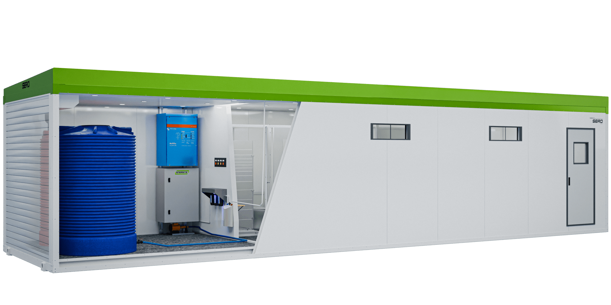 Enersite Modular Unisex Ablution 12x3m - SERO Global