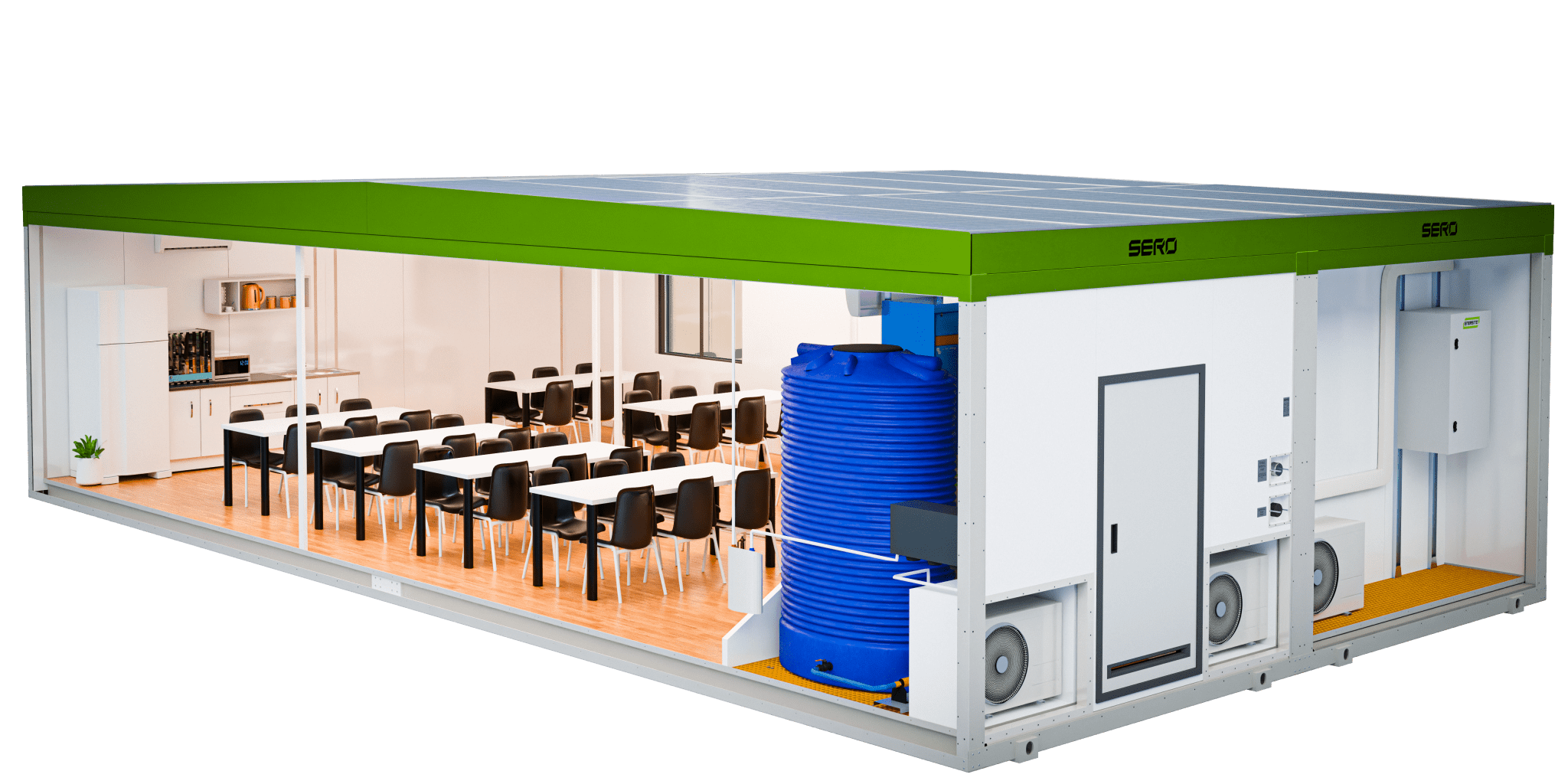 Enersite Modular Crib Room 12x6m - SERO Global